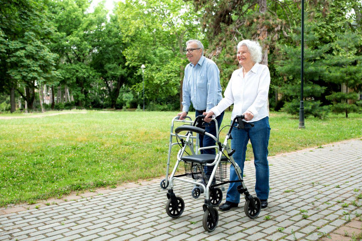What Is A Rollator? Rollator Walker Guide | ApriaHome | ApriaHome
