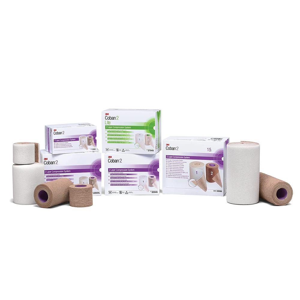 3M™ Coban™ 2 Layer Compression Bandage Compression System – Apria Home