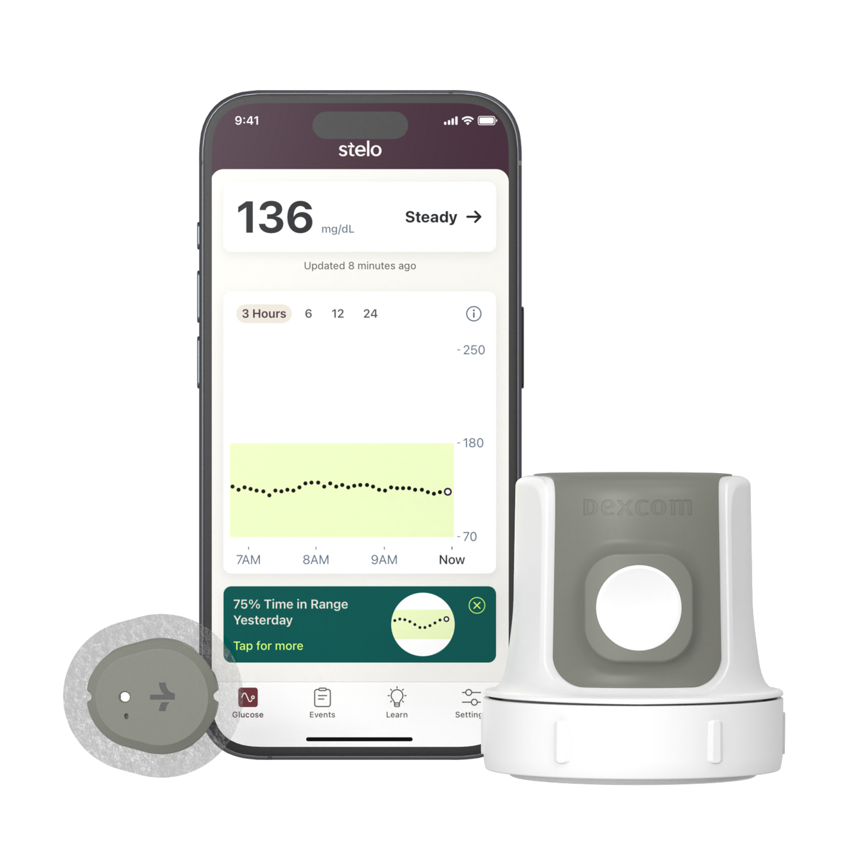 Stelo Glucose Biosensor – Apria Home
