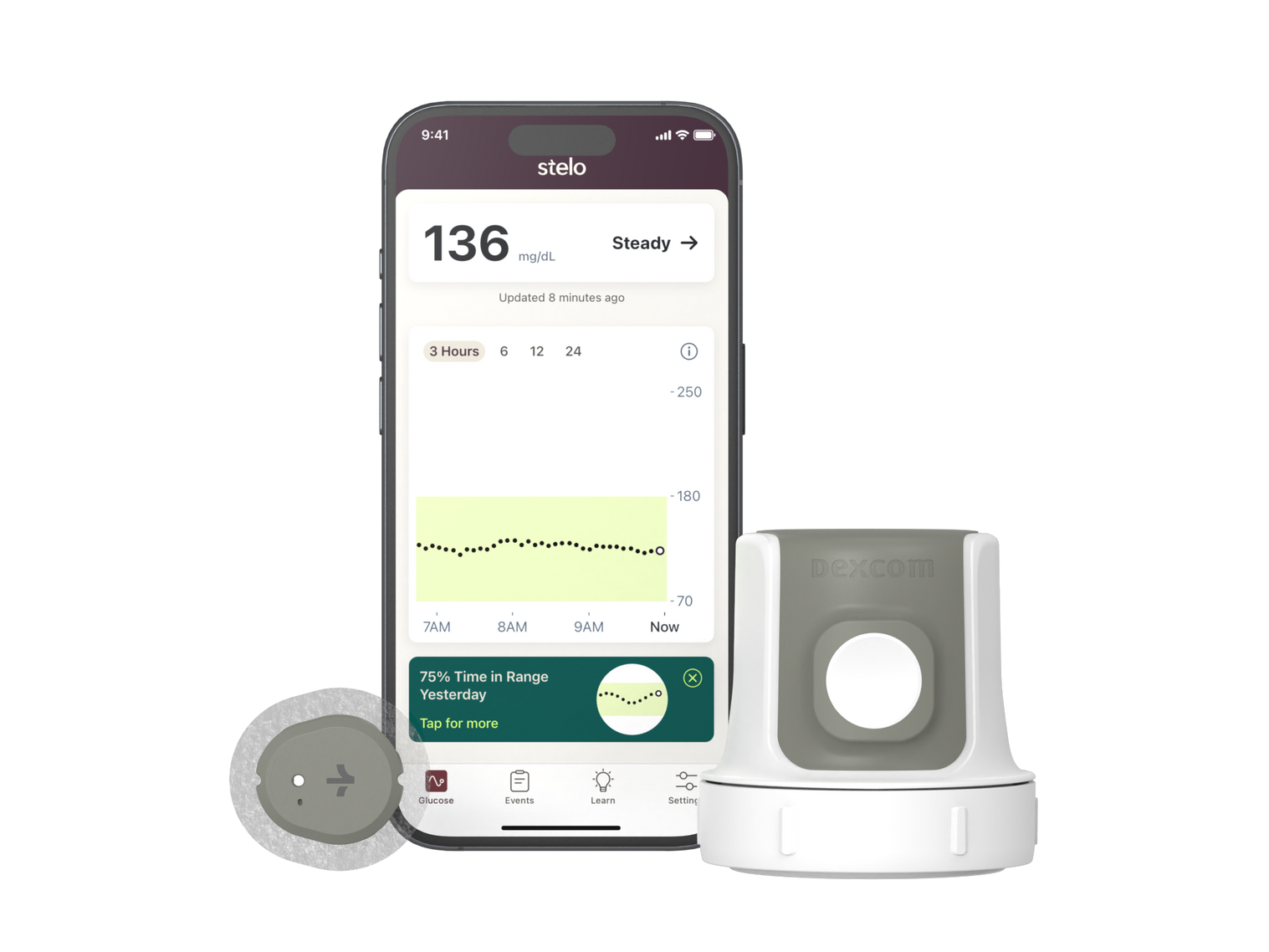 Stelo Glucose Biosensor – Apria Home